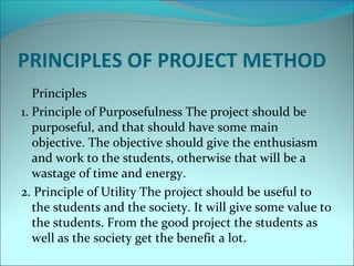 Lecture 2 project method | PPT
