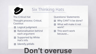 Providing Constructive Feedback the 6 Thinking Hats.pptx