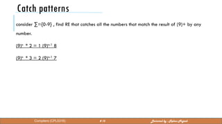 regular expressions (Regex) | PDF