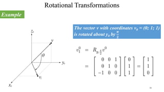 Comprehensive Guide to Rigid Motions and Coordinate Transformations in ...