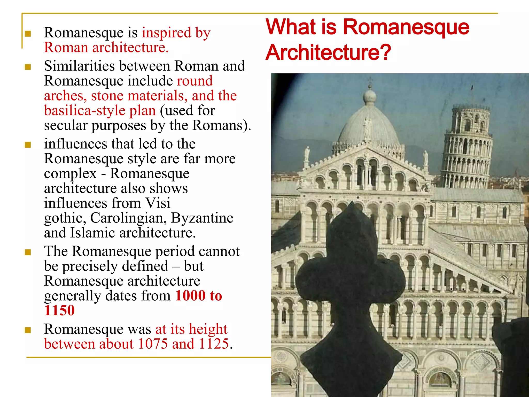 Romanesque architecture | PPS | Christianity | Religion & Spirituality