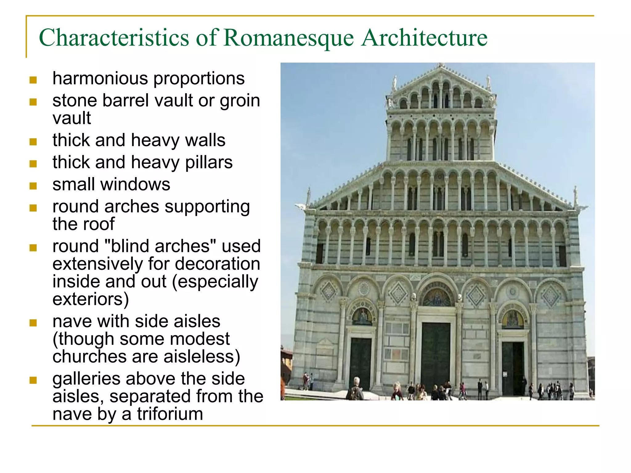 Romanesque Architecture Pps