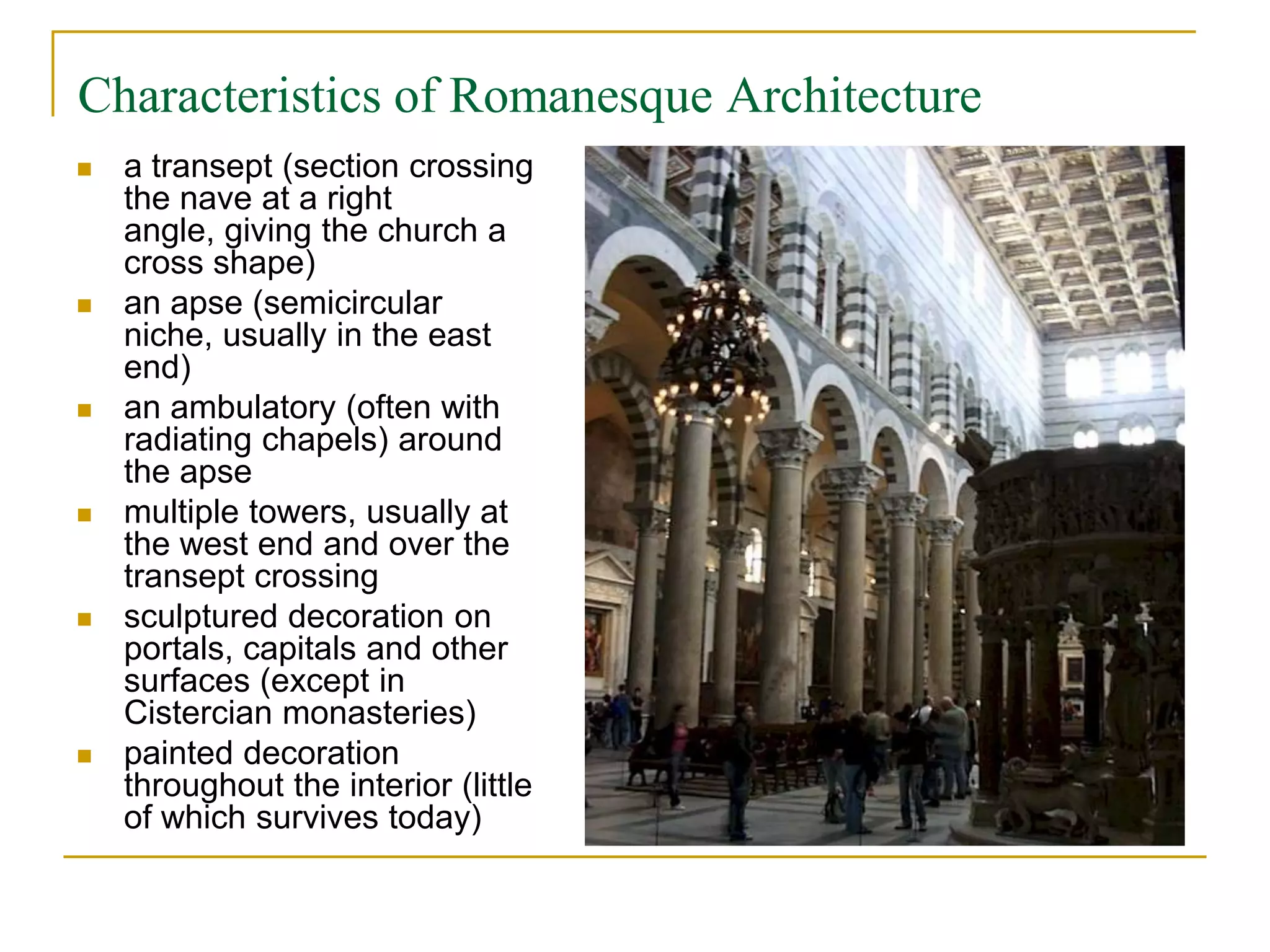 Romanesque Architecture Pps