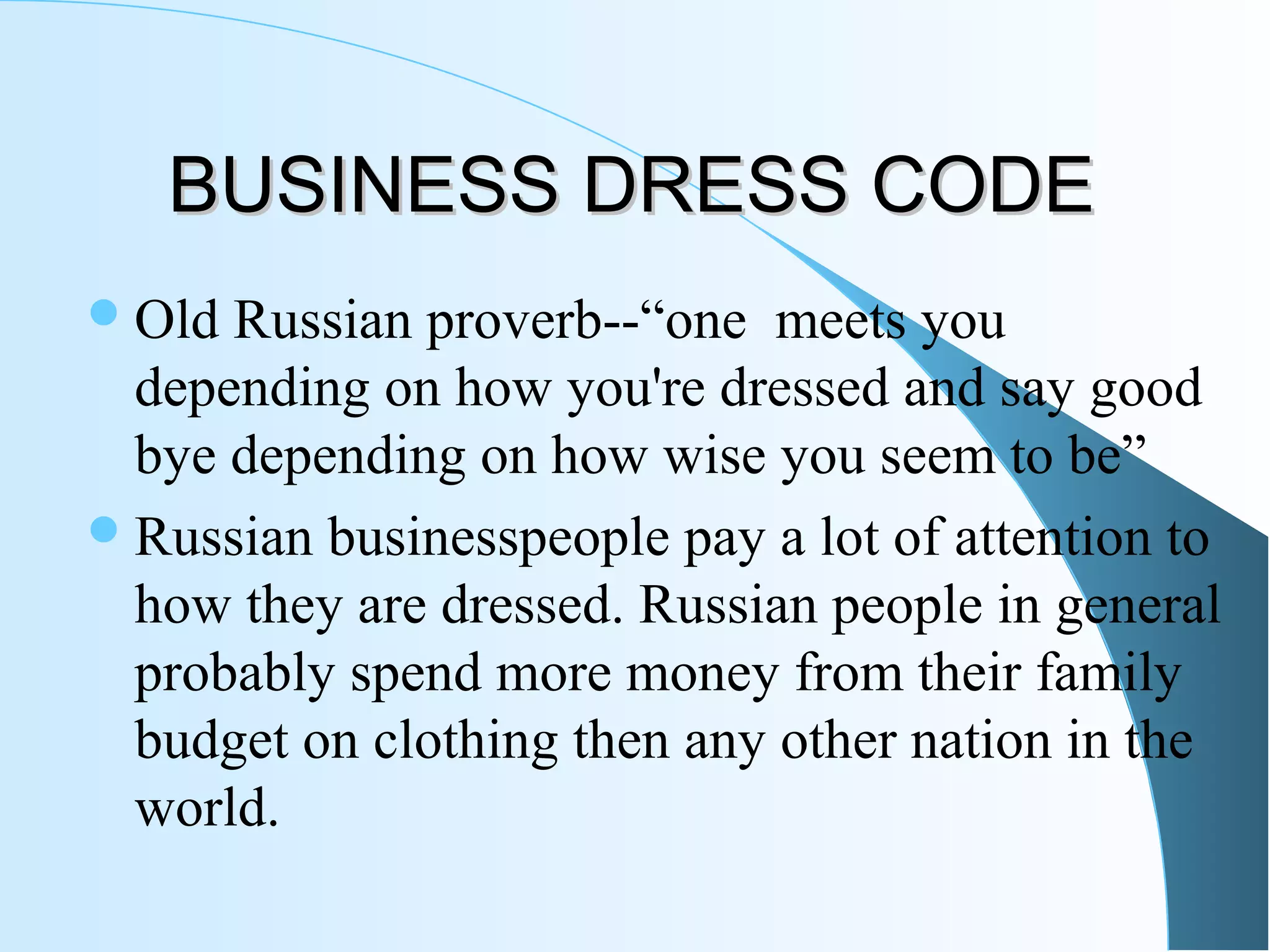 Lecture2 russian business-culture (1) | PPT