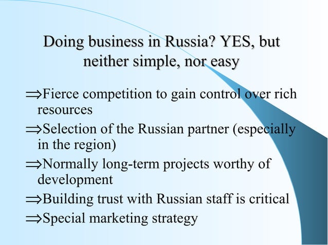 Lecture2 russian business-culture (1) | PPT | Travel Preparation and ...