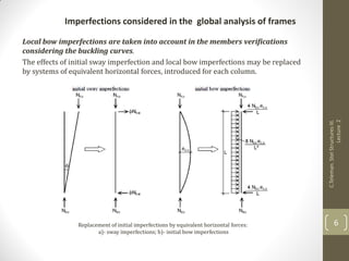 Lecture 2 s. s. iii Design of Steel Structures - Faculty of Civil ...