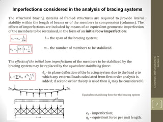 Lecture 2 s. s. iii Design of Steel Structures - Faculty of Civil ...