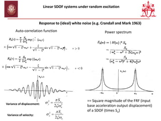 Prof A Giaralis, STOCHASTIC DYNAMICS AND MONTE CARLO SIMULATION IN ...