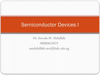 Lecture 2 Semiconductor Devices I design.pptx