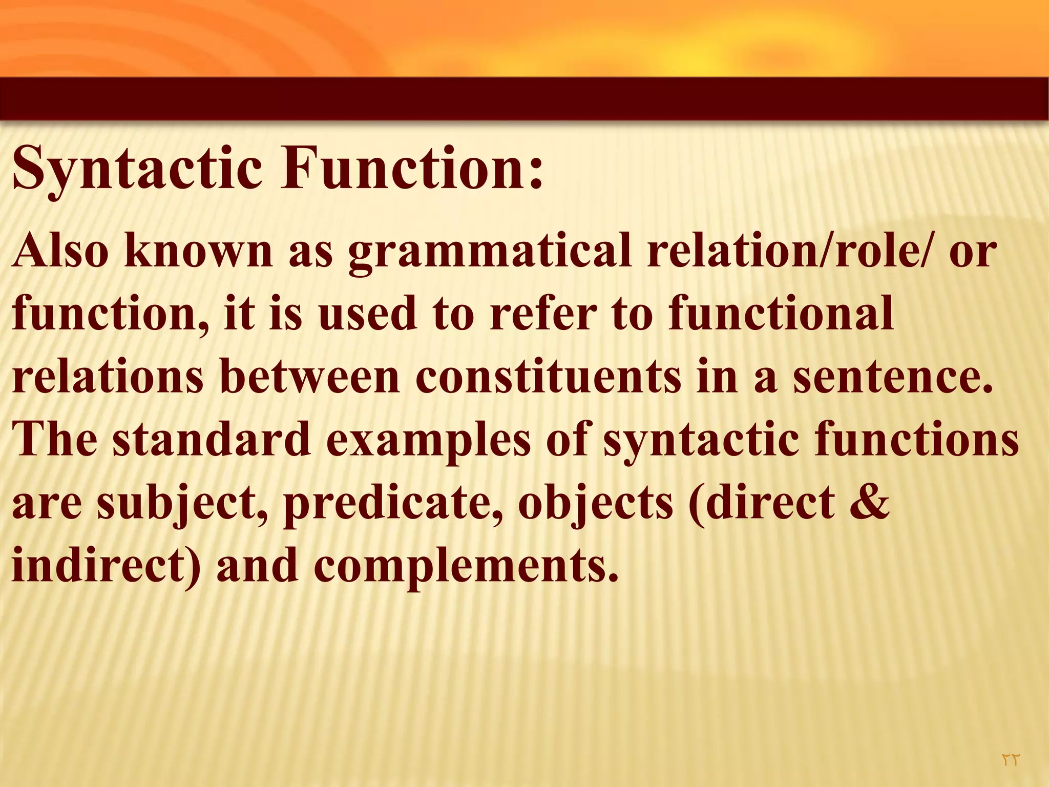 Lecture 2 sentence structure constituents | PDF