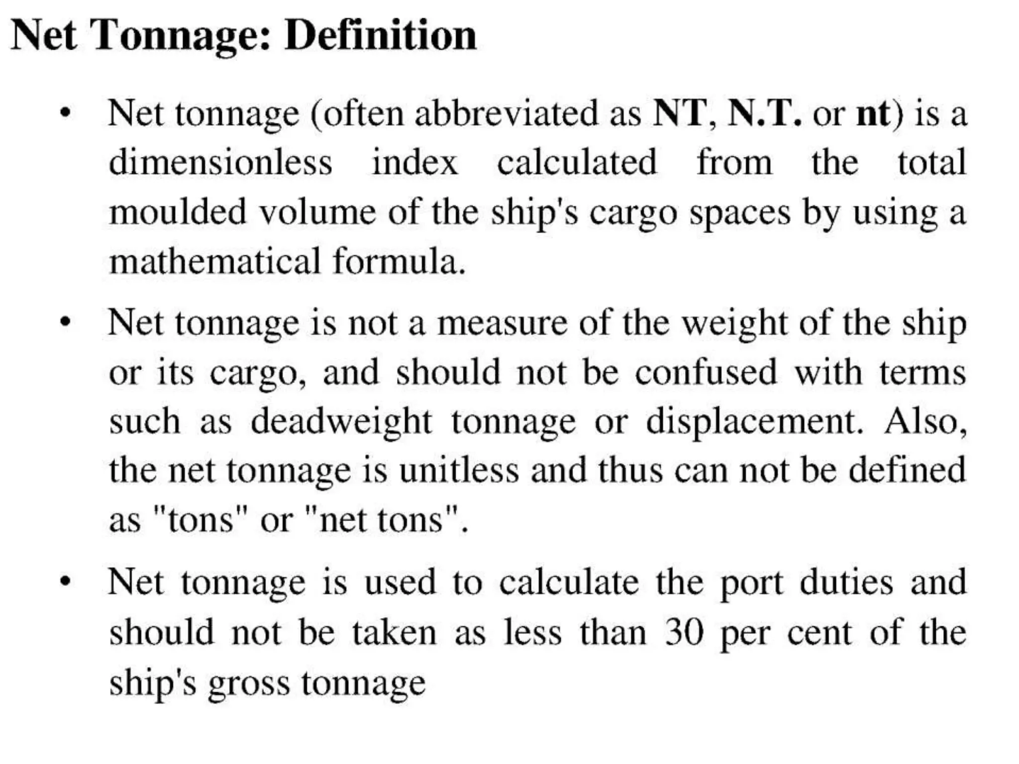 Lecture 2 ship characteristics | PPTX