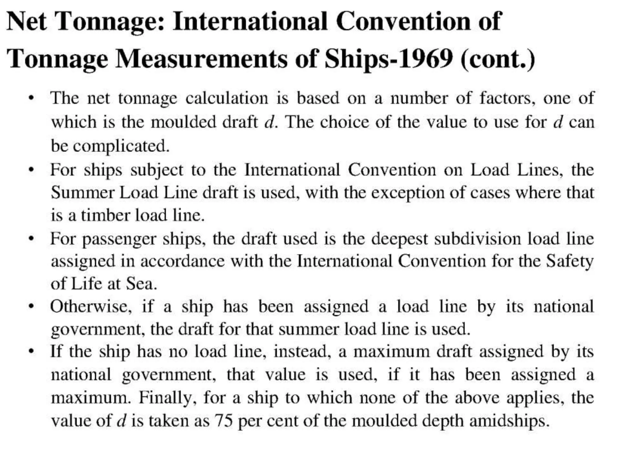 Lecture 2 ship characteristics | PPTX