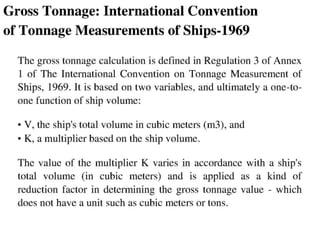 Lecture 2 ship characteristics | PPTX