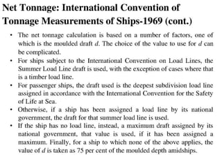 Lecture 2 ship characteristics | PPTX