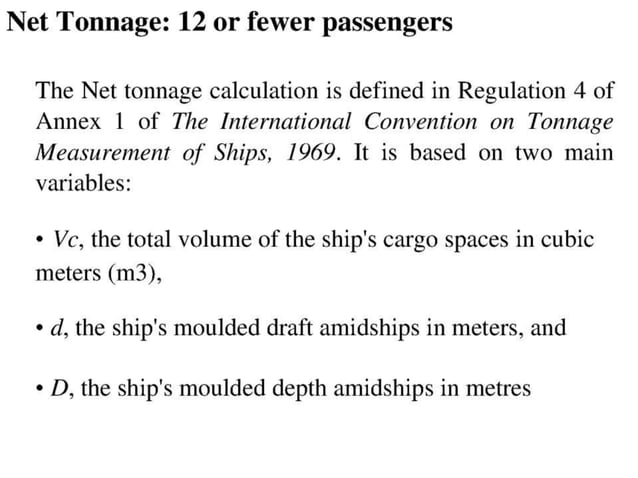 Lecture 2 ship characteristics | PPTX
