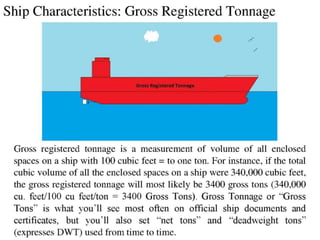 Lecture 2 ship characteristics | PPTX