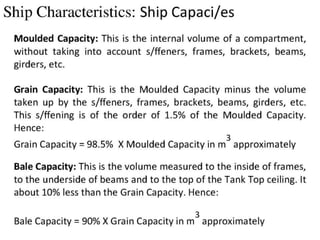Lecture 2 ship characteristics | PPTX
