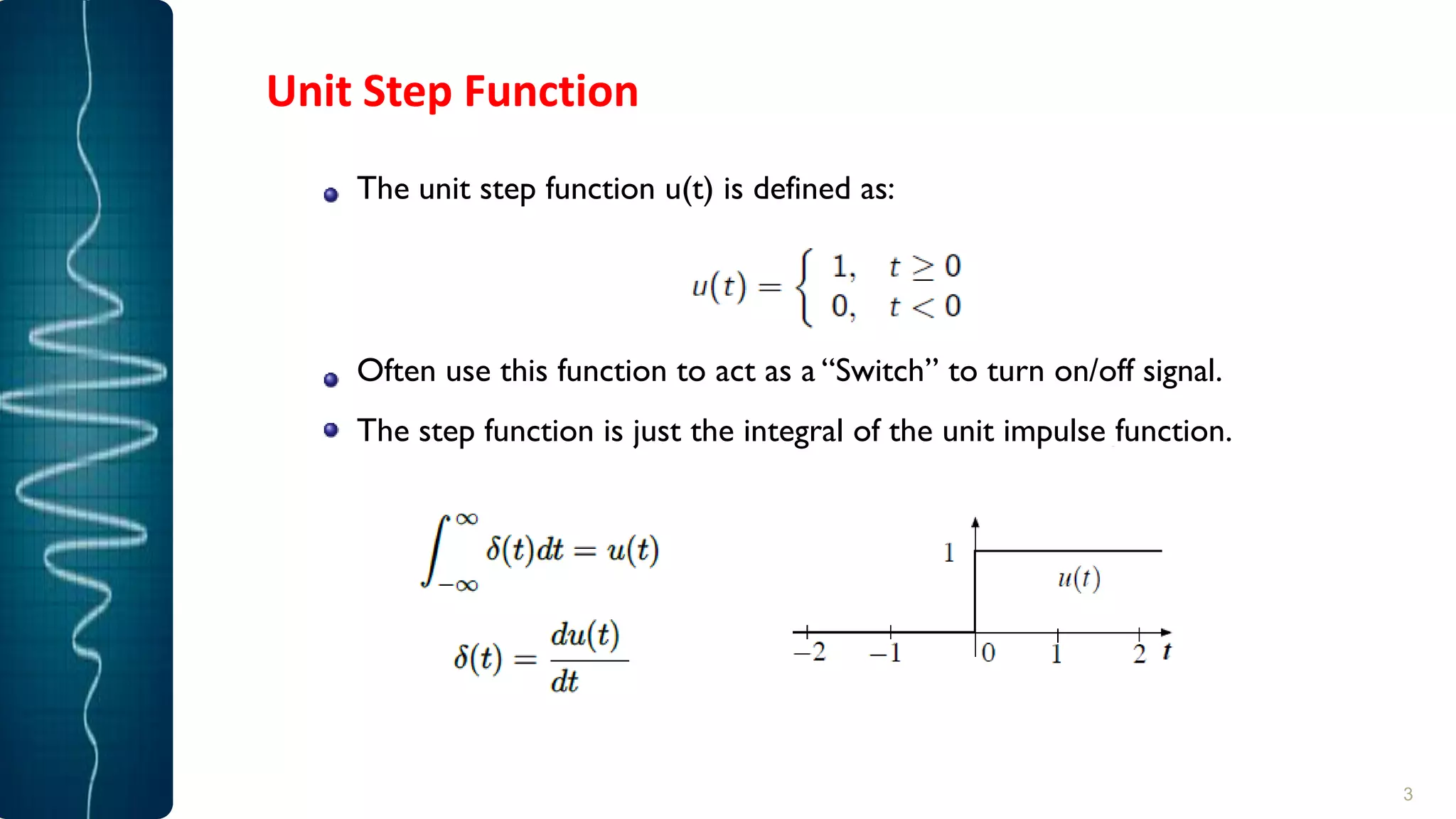 Lecture2 Common Continuous Time Signals Ppt