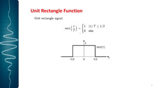 Lecture2 : Common continuous time signals | PPT