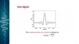 Lecture2 : Common continuous time signals | PPT