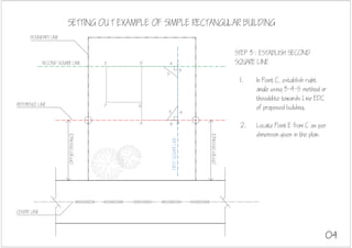 SITEWORKS & SETTING OUT | PDF