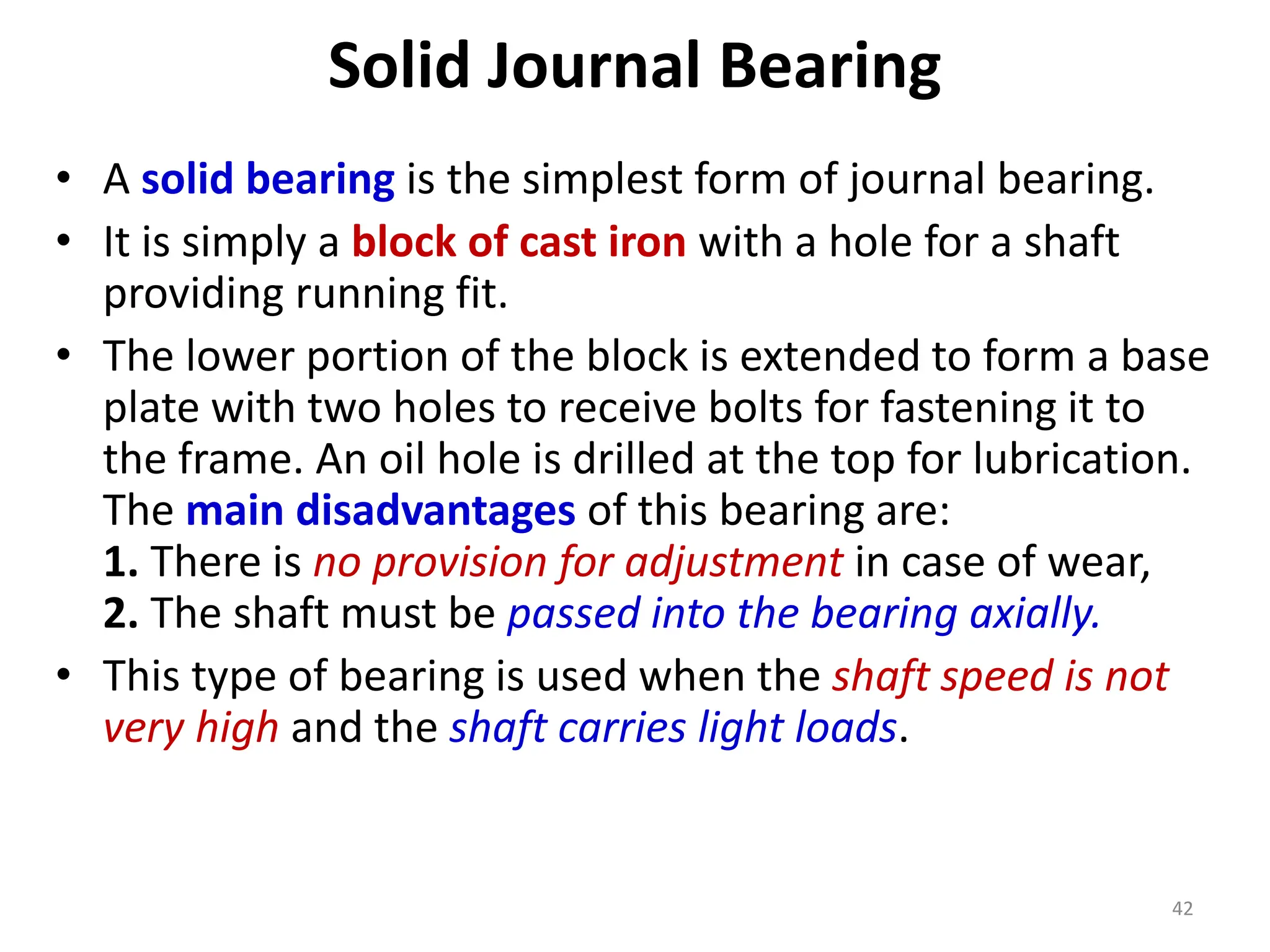 Lecture 2 Sliding Contact Bearing.pptx | Physics | Science