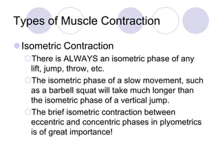 Strength and the muscular system | PPTX