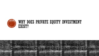 Lecture 2 - Venture Capital and Private Equity | PPT | Free Download