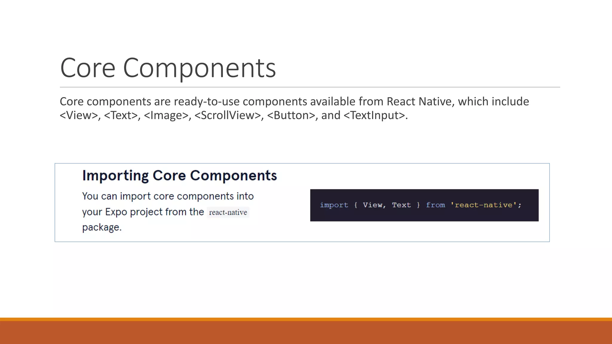 Lecture 2 Styling And Layout In React Native Pptx