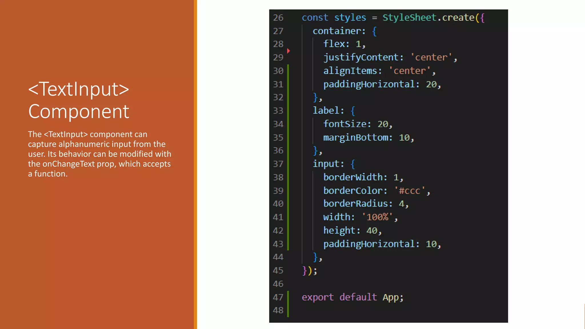 Lecture 2 Styling and Layout in React Native.pptx