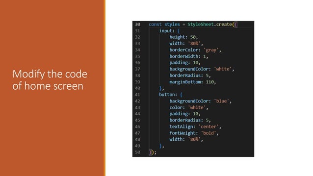 Lecture 2 Styling and Layout in React Native.pptx
