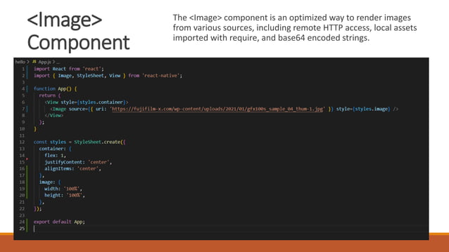 Lecture 2 Styling And Layout In React Native Pptx