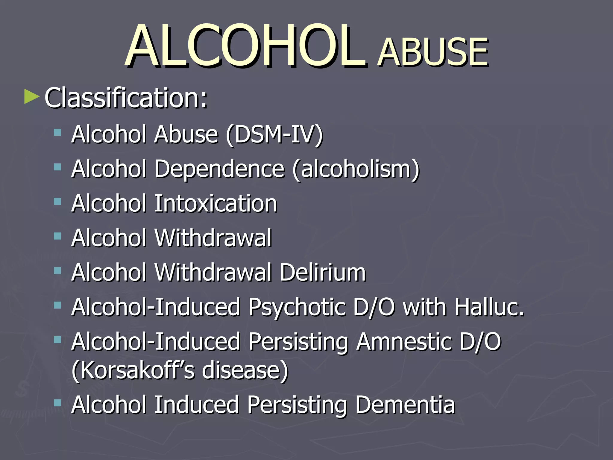 Lecture 2 Subatance Abuse | PPT