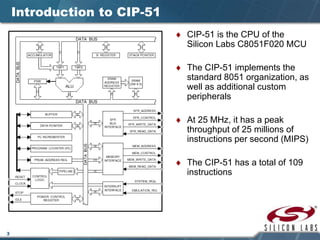 Lecture 2 (system overview of c8051 f020) rv01 | PPT