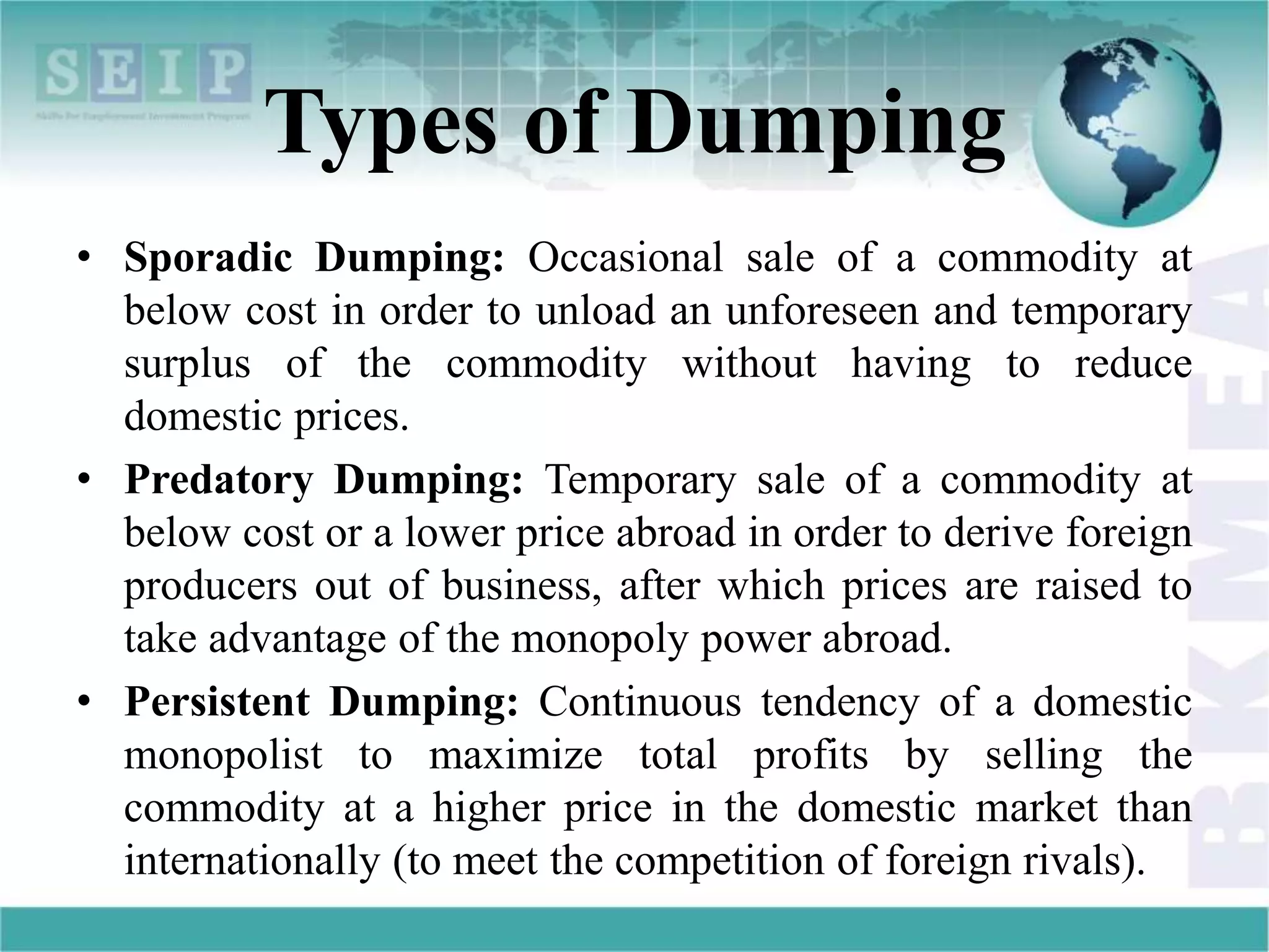 Lecture 2 - Tariff and Non-tariff Barriers to International Trade | PPTX