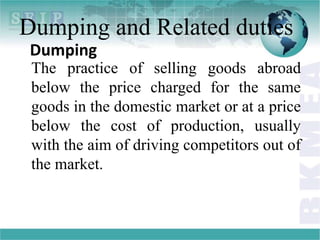 Lecture 2 - Tariff and Non-tariff Barriers to International Trade | PPTX