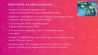 LECTURE TWO THE CONTEMPORARY WORLD LECTURE | PPTX | Economy | Business and Finance