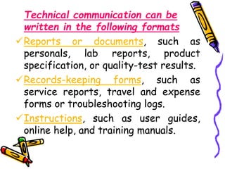 Lecture2 Technical Communication.ppt