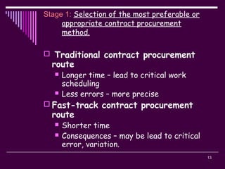 Lecture 2 tender process n documentation | PPT