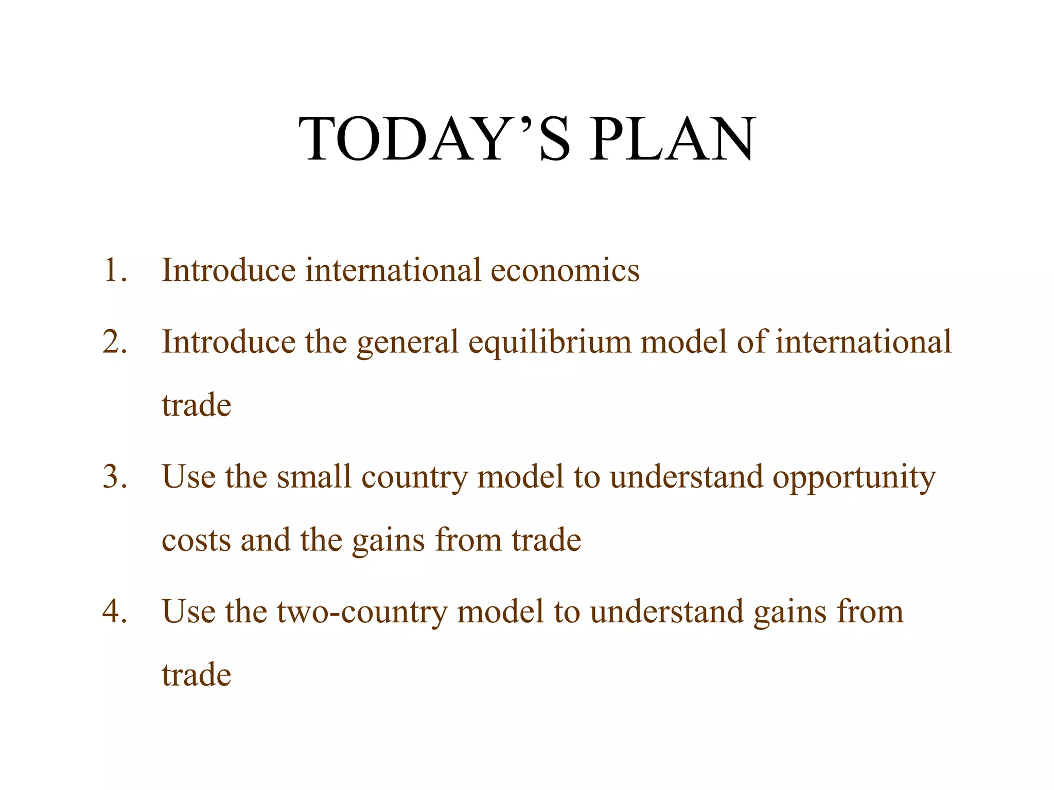 The Gains from Trade | PPT