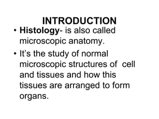 LECTURE 2 TISSUES.ppt