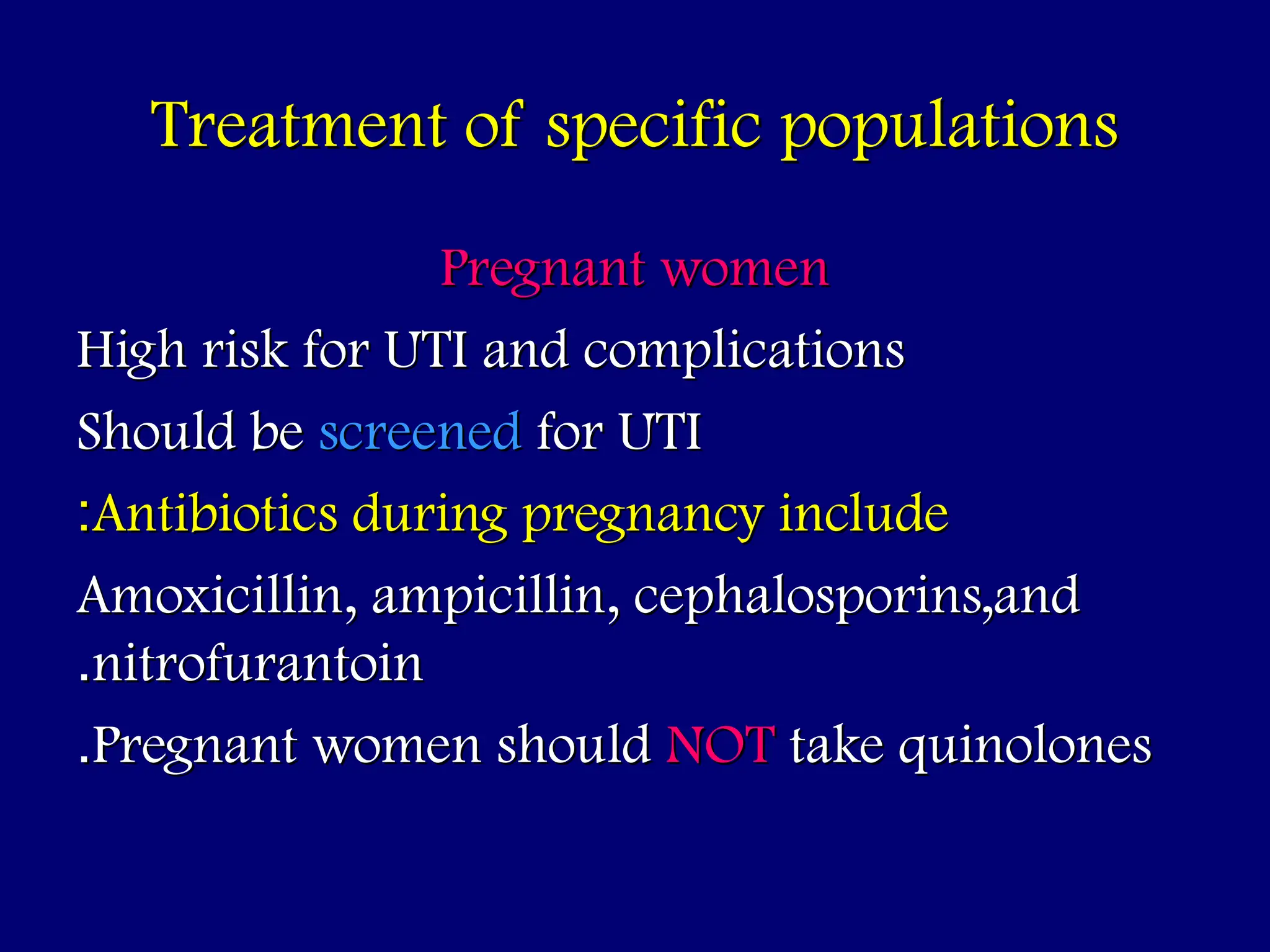 LECTURE 2 Treatment of urinary tract infection.ppt