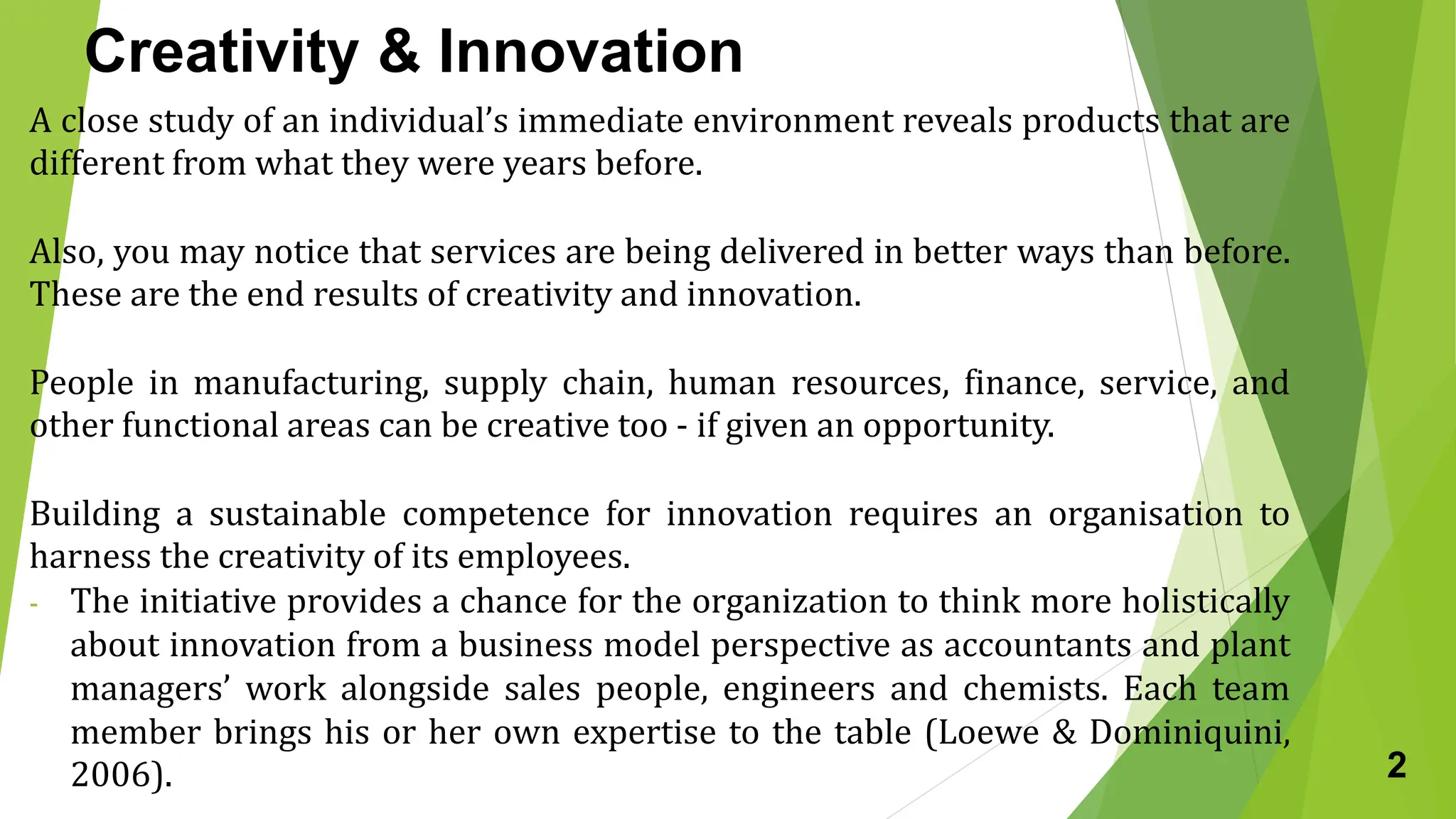 LECTURE TWO: CREATIVITY AND INNOVATION.ppt