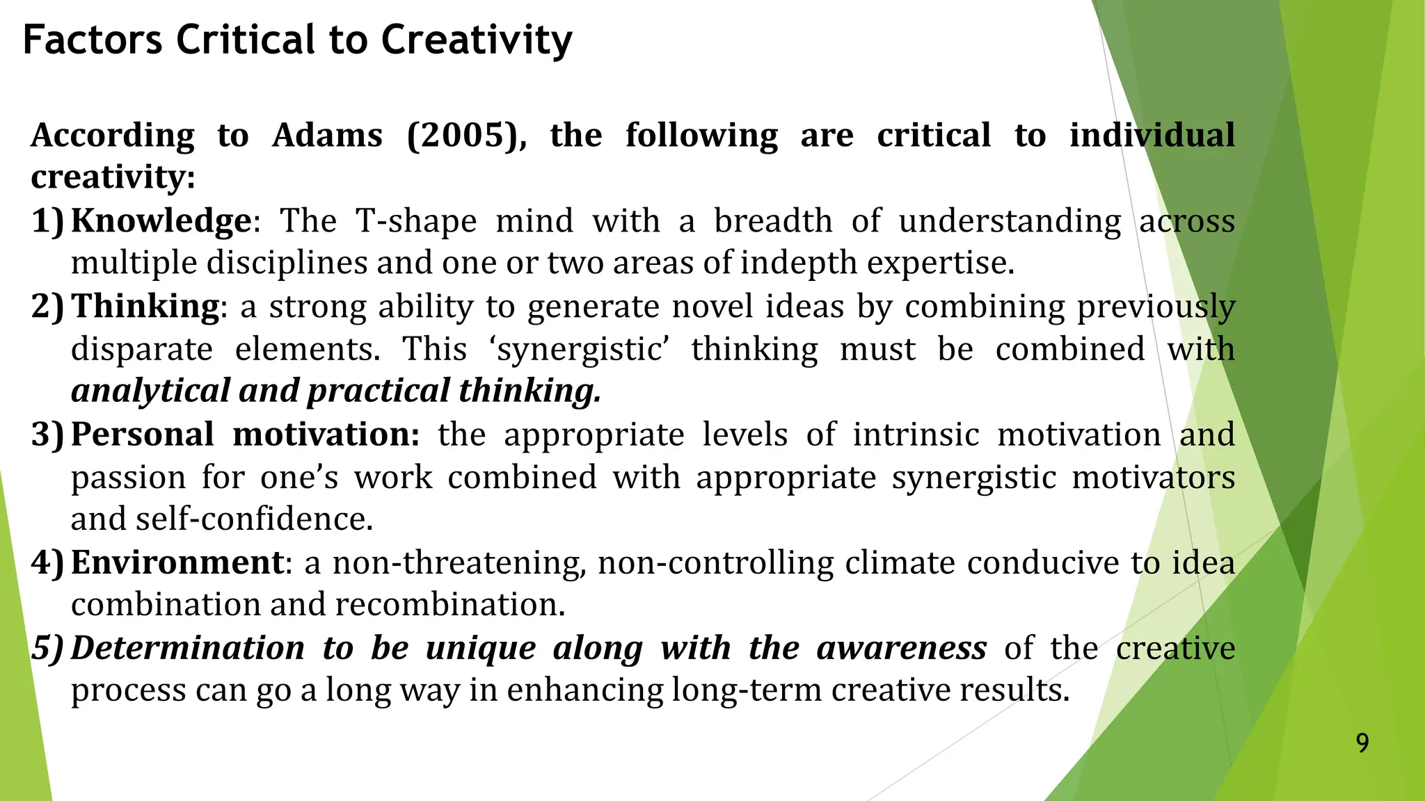 LECTURE TWO: CREATIVITY AND INNOVATION.ppt