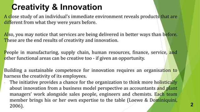 LECTURE TWO: CREATIVITY AND INNOVATION.ppt