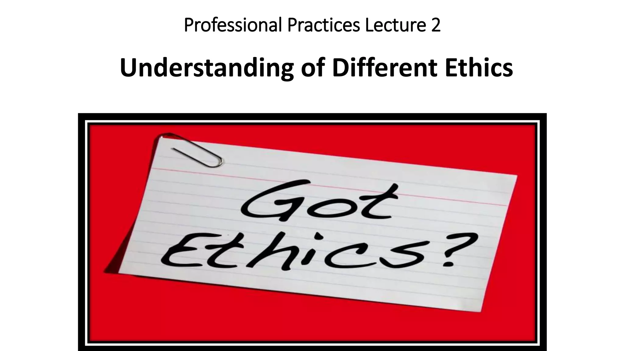 Types of Ethics | PPTX