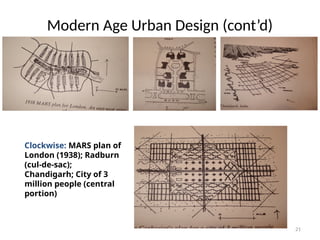 History and Evolution of urban design... | PPTX