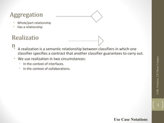 OOA&D Lecture 2 uml notations | PPT