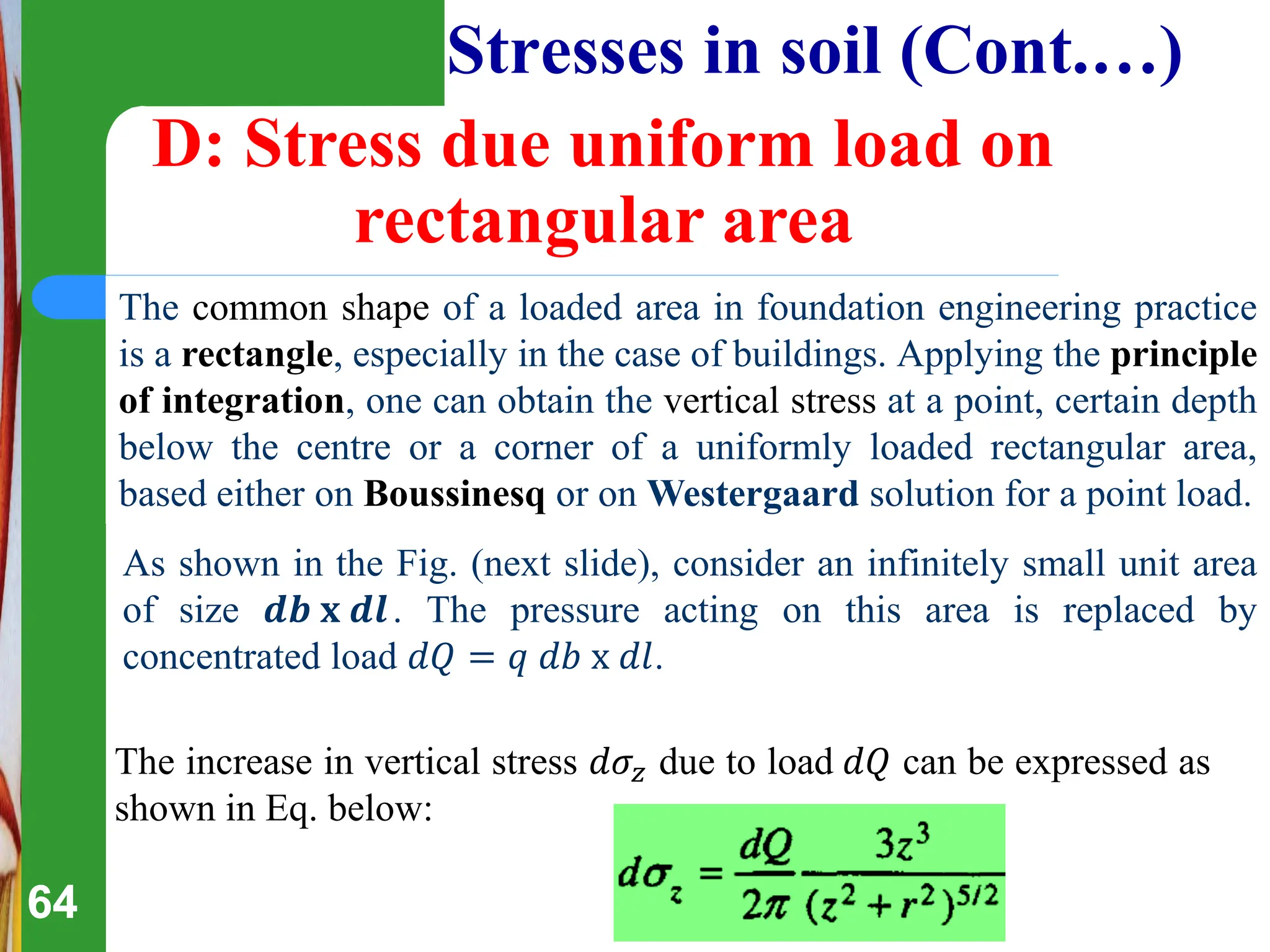 Lecture2_Vertical Stress for soil Mechanics in civil engineering ...