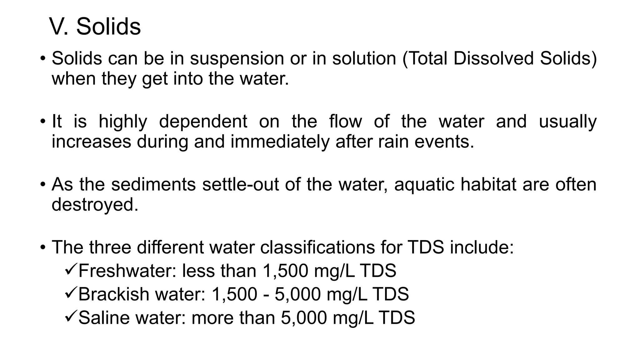 Water quality parameters | PDF
